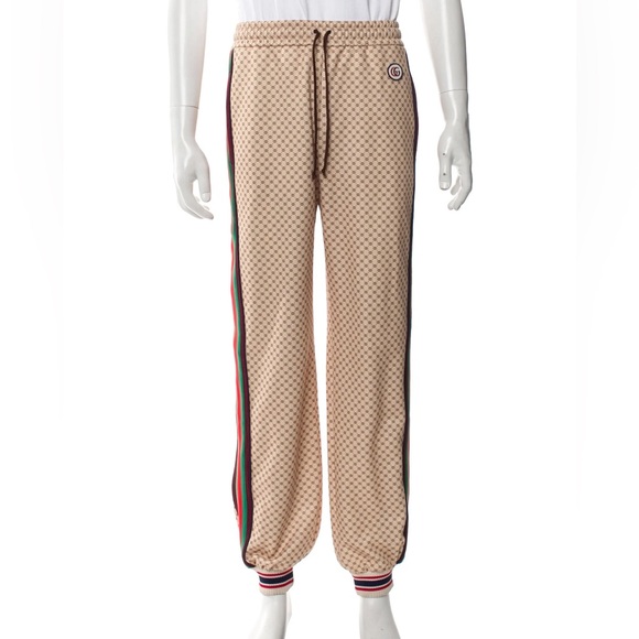Gucci | Pants & Jumpsuits | Gucci Gg Supreme Monogram Track Pants ...